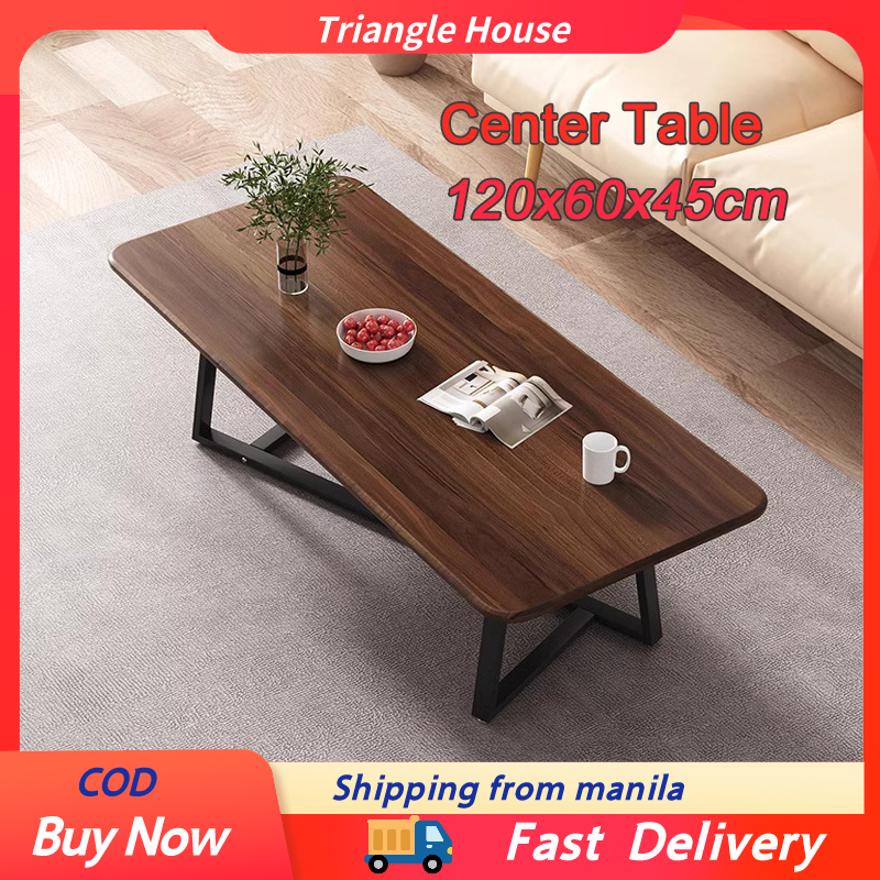 2024 Nordic Style Rectangle Center Table Side Table Living Room Table ...