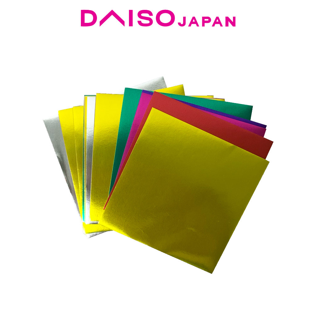 Daiso Foil Color Origami 60 sheets | Shopee Philippines