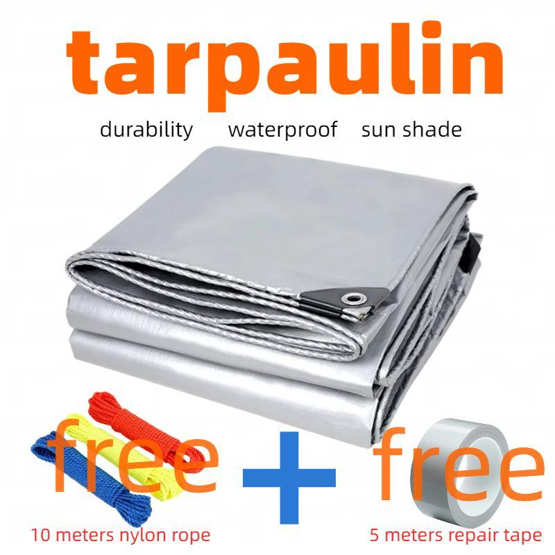 13x16ft waterproof tarp trapal lona tent tarpaulin roof shade cloth ...