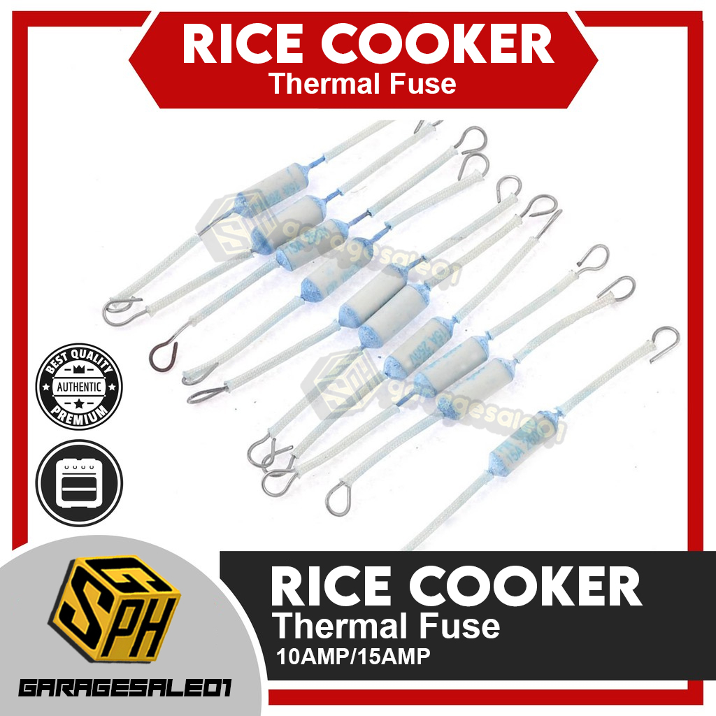 Rice Cooker Thermal Fuse *10amp *15amp | Shopee Philippines