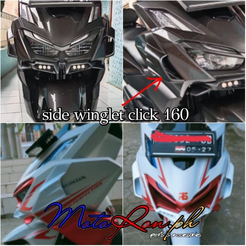 Click 160 Side Winglet 2023-2024 | Shopee Philippines