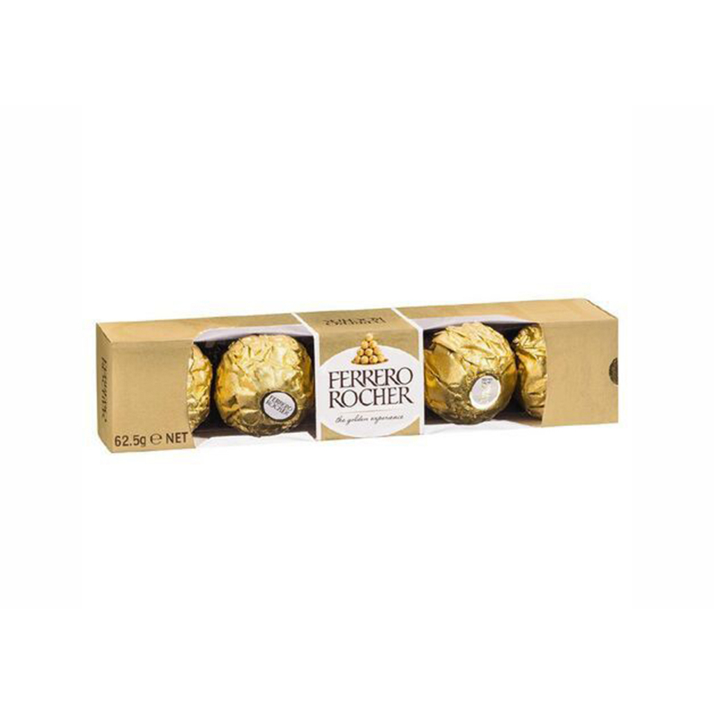 FERRERO ROCHER CHOCOLATES T5 TUBE 62.5g | Shopee Philippines