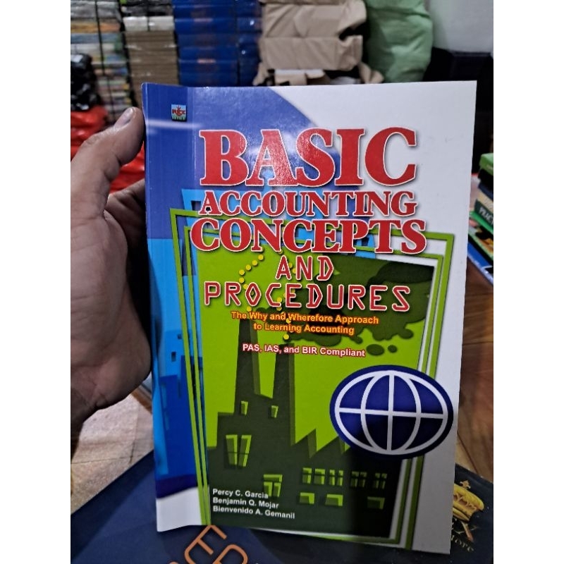 Basic Accounting Concepts and Procedures By Garcia | Shopee Philippines