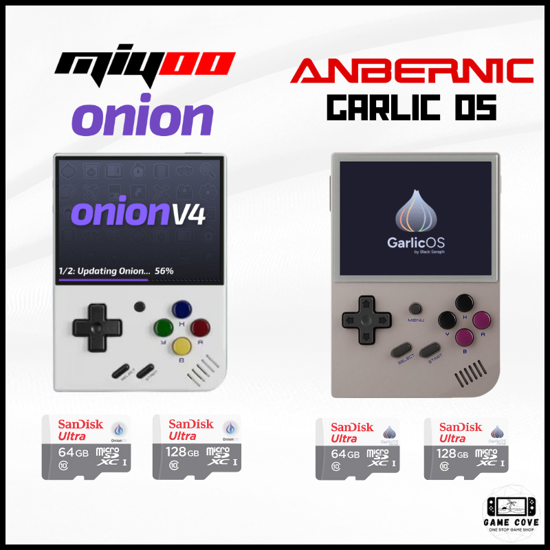 Dual Garlic OS SD Card || Onion OS SD Card Latest Update, Themes, Boot ...