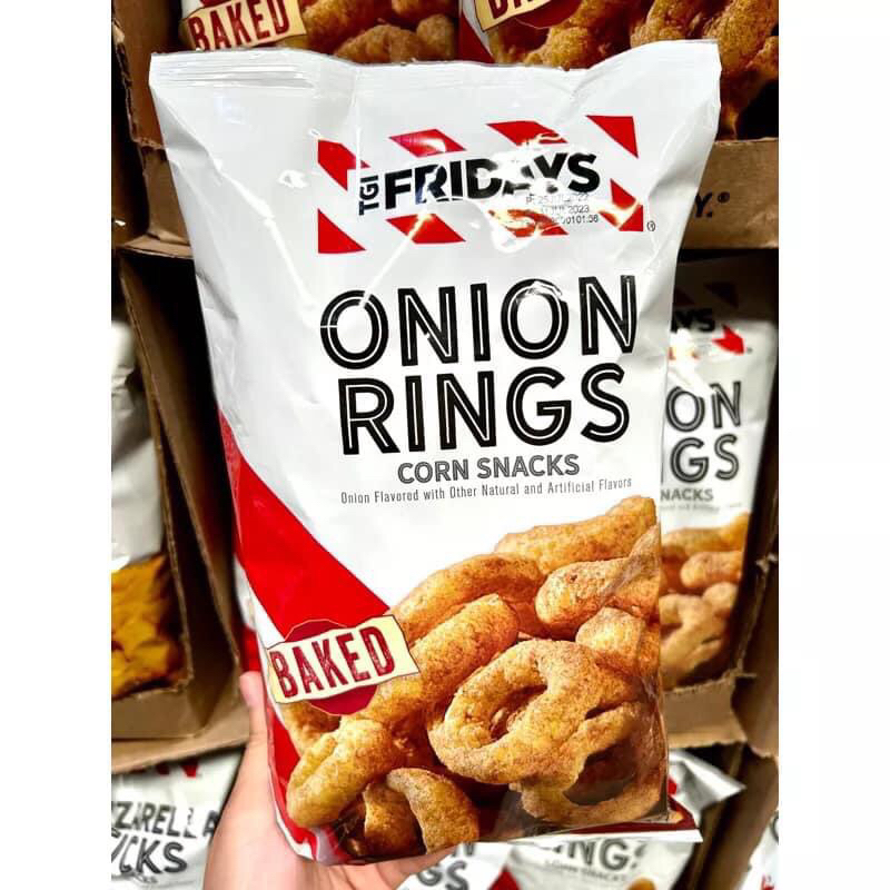 TGI Fridays Original Baked Onion Rings 78g | Shopee Philippines