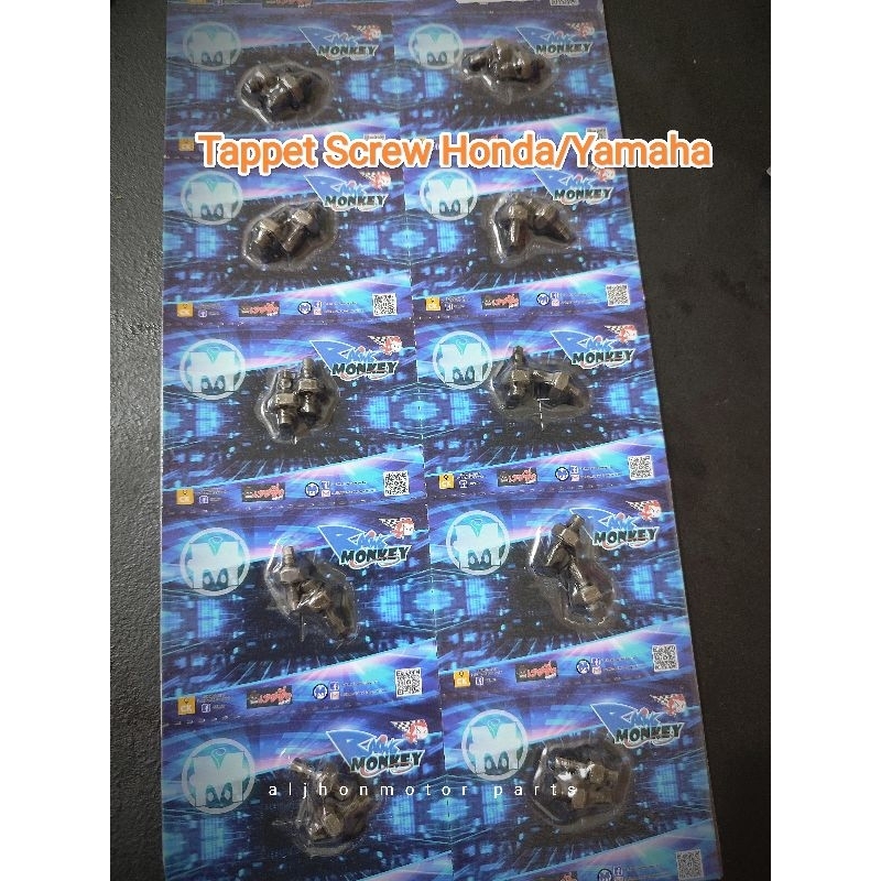 Tappet Screw Universal Use Racing Monkey Brand (Sold per 2pcs) | Shopee ...