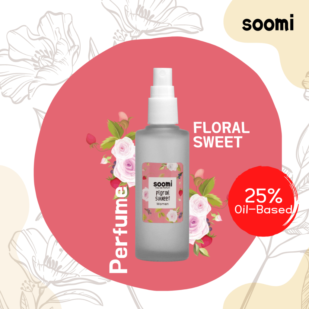 Floral Sweet by Soomi Perfume for Women Long Lasting Perfume ... Floral Sweet by Soomi Perfume for Women Long Lasting Perfume ...