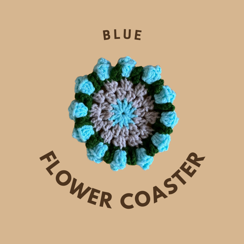 Flower Bouquet Crochet Coaster | Shopee Philippines