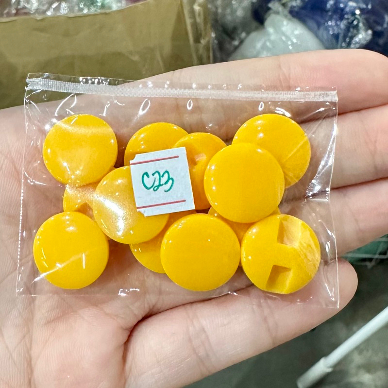 15MM Colored Nips Buttons Plastic Buttons (Per Dozen) | Shopee Philippines