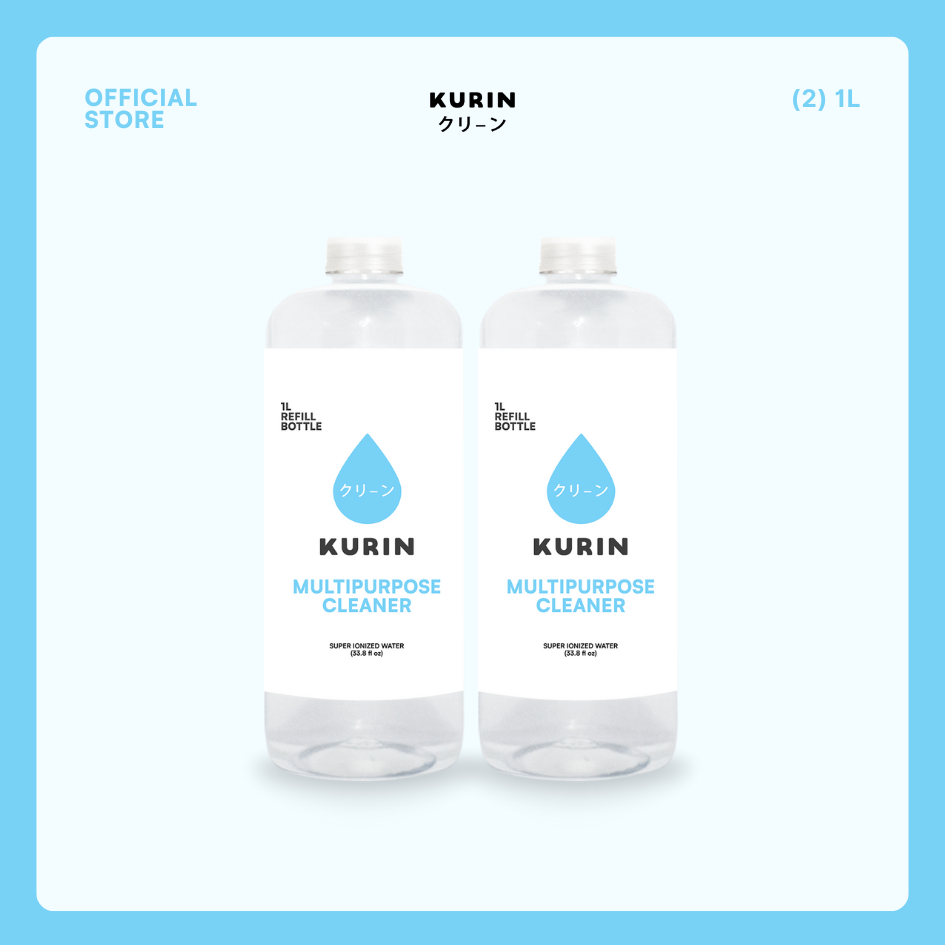 KURIN WATER DUO 1L REFILL Bundle - 2x1L Refill Multipurpose Cleaner ...