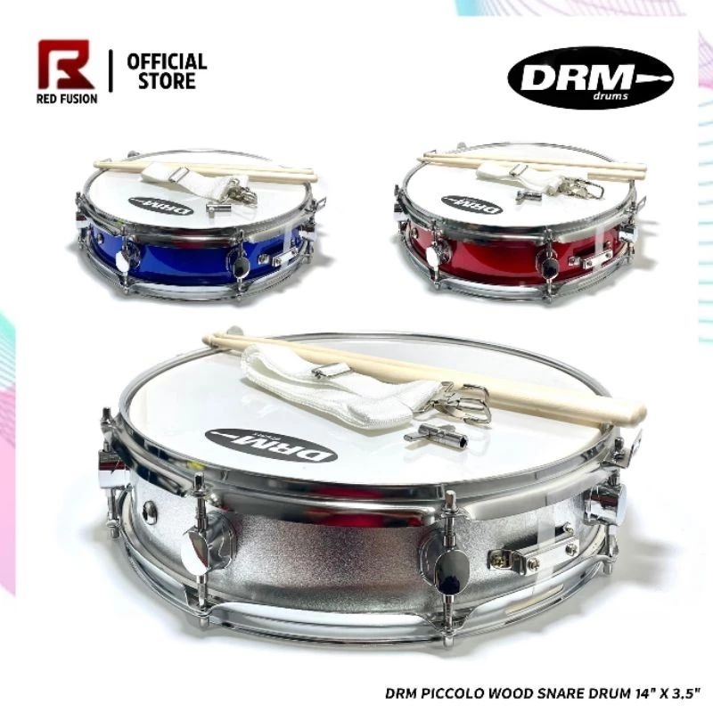 DRM Piccolo Wood Snare Drum 14" x 3.5" | Shopee Philippines