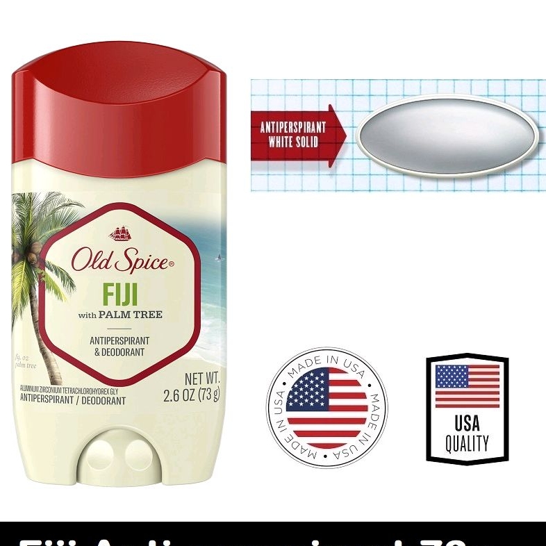Old Spice Fiji with Palm Tree Antiperspirant & Deodorant 73g or 96g ...