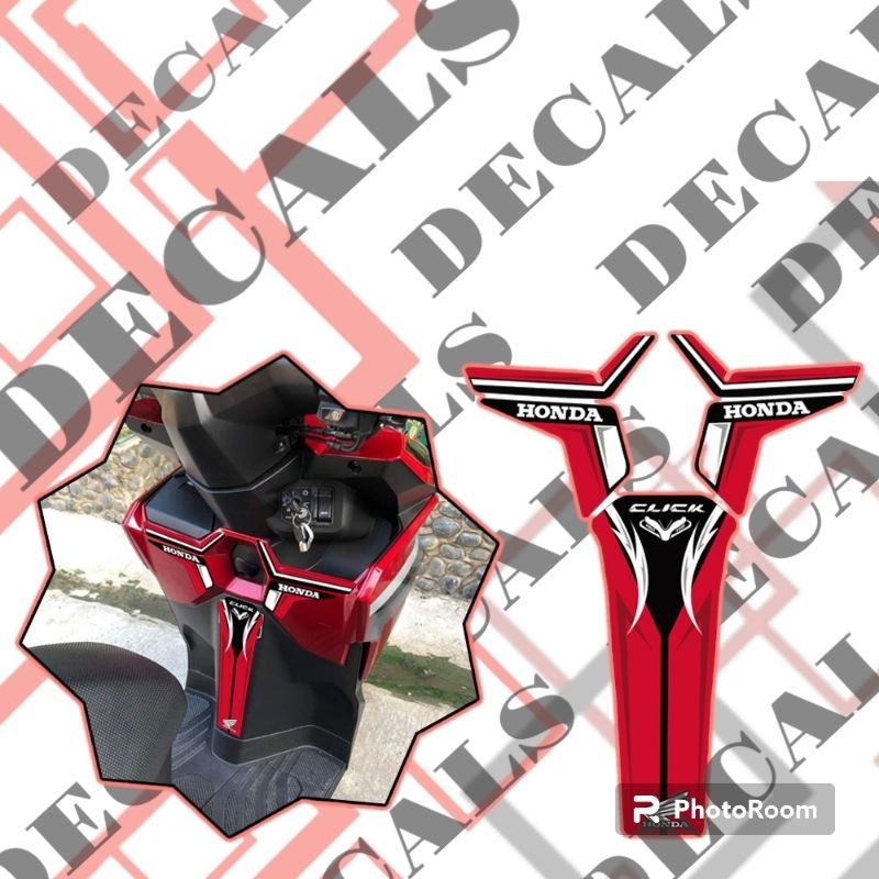 HONDA CLICK VERSION 3 INNER FAIRING STICKER NEW DESIGN/HONDA CLICK ...