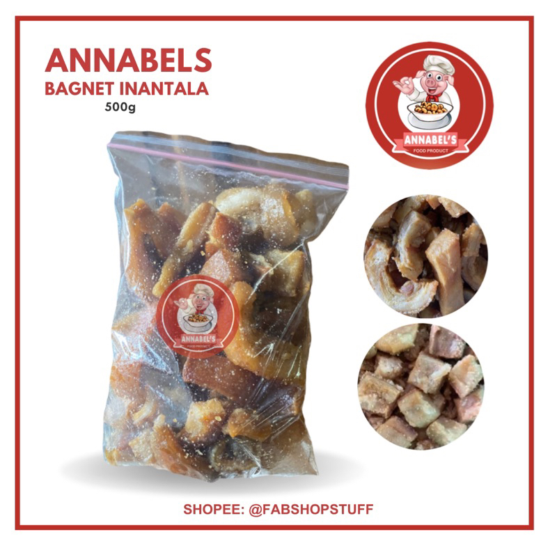 500g INANTALA/ PRECOOKED BAGNET CHICHARON (TIMPLADO) | Shopee Philippines