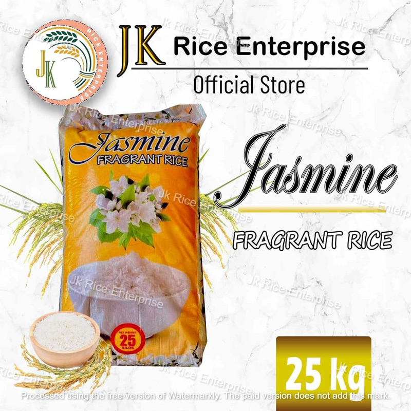 JASMINE FRAGRANT RICE 25KG (PREMIUM QUALITY RICE) | Shopee Philippines