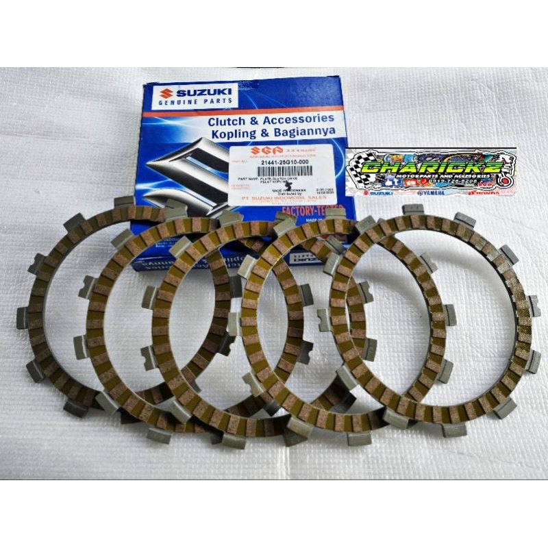 SGP Clutch Lining set, Raider150 Fi/GSX-R150/GSX-S150 (5pcs) | Shopee ...