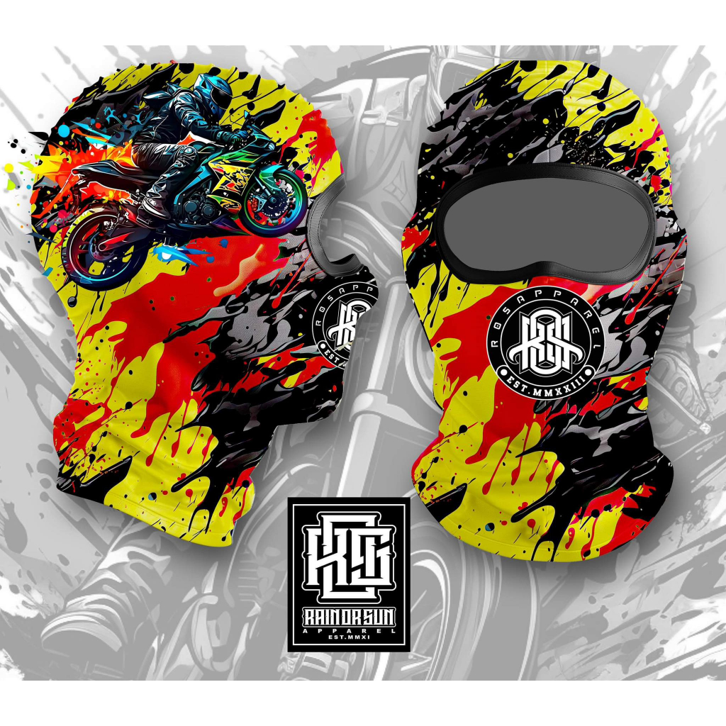 ROS B03 BALACLAVA full sublimation high quality fabrics full mask bonet ...