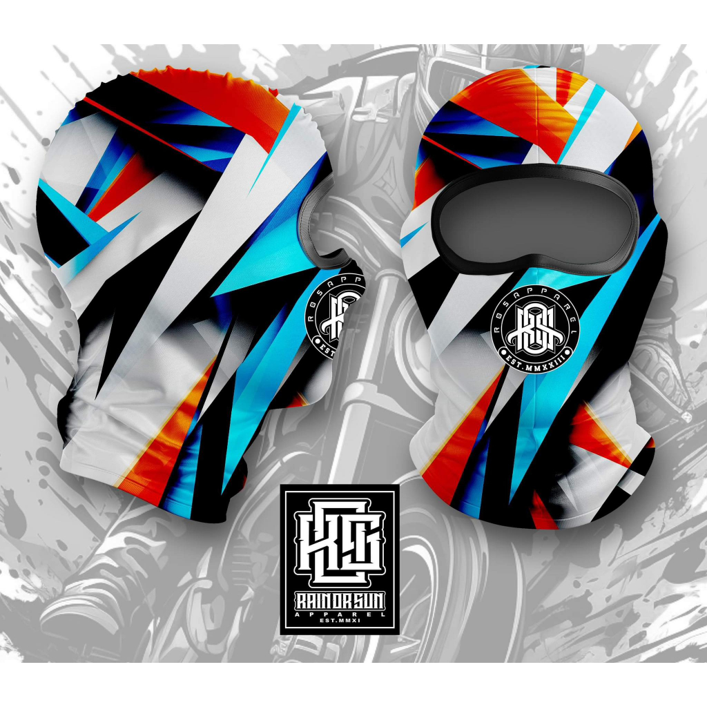 ROS B17 BALACLAVA full sublimation high quality fabrics full mask bonet ...