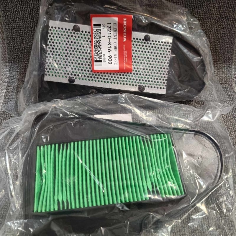 Air Filter Honda Air Filter Beat V1 V2 / Beat F.i V1 V2 V3 Zoomer-X V1 ...