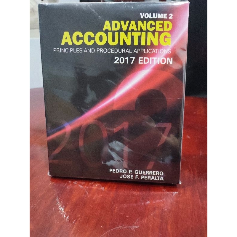 Volume 2 ADVANCED ACCOUNTING Principles and Procedural Applications ...
