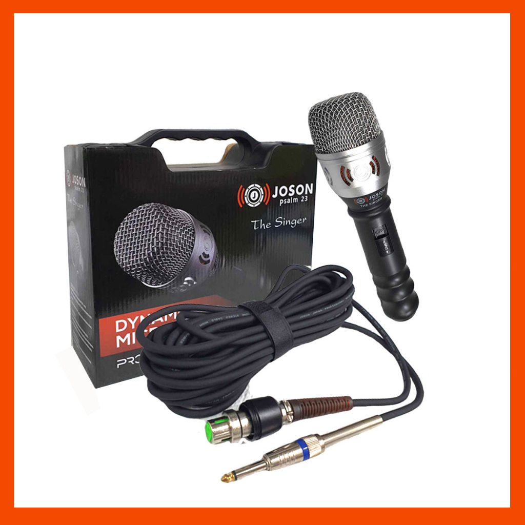 JOSON The Singer Professional Wired Microphone | Shopee Philippines