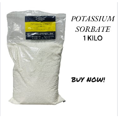 POTASSIUM SORBATE 1kg | 1kilo (Food Grade | Preservative | Granular ...
