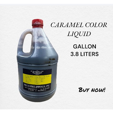 CARAMEL COLOR LIQUID gal/gallon (Soy Sauce) | Shopee Philippines