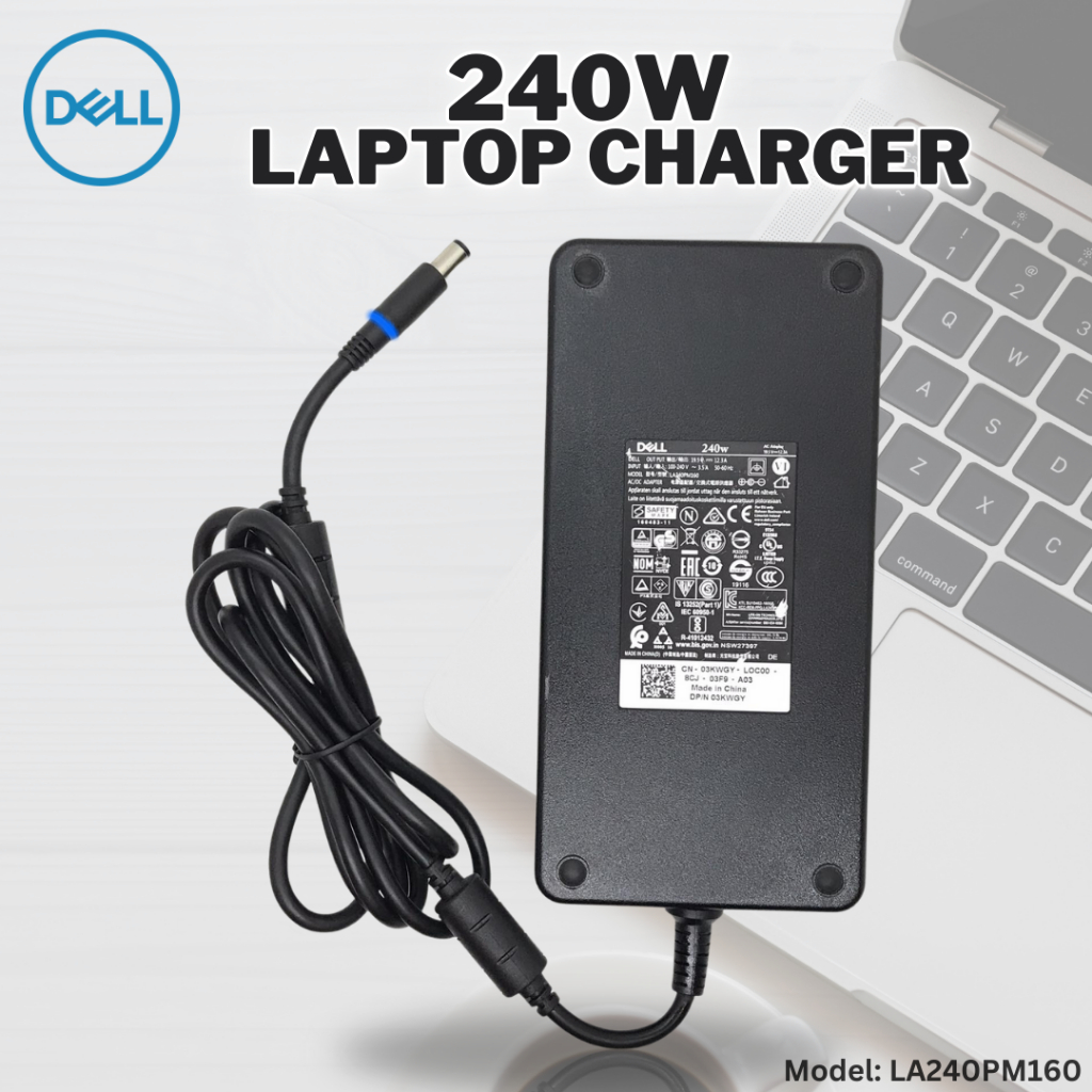 DELL 240W LA240PM160 Laptop Charger 19.5V Fast Charger 12.3A For Dell ...
