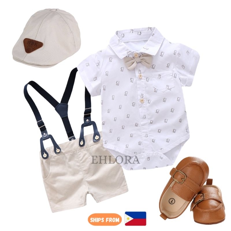 Baby Boy's Clothes Christening Baptismal Dedication Birthday Outfit ...