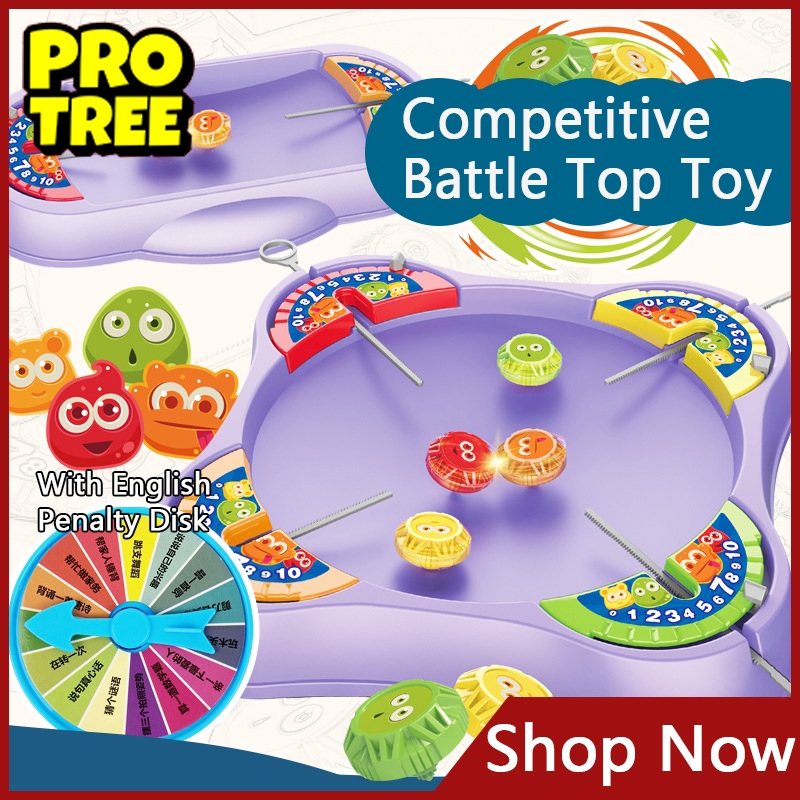 PROTREE 2 and 4 person gyro pull-out gyro multiplayer battle ...