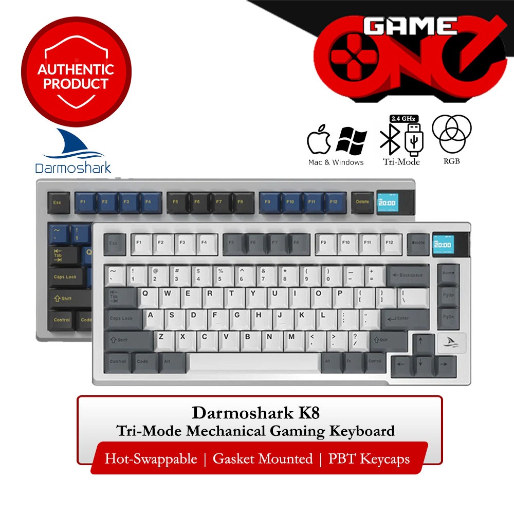 Darmoshark K8 Tri-Mode Mechanical Keyboard | Shopee Philippines