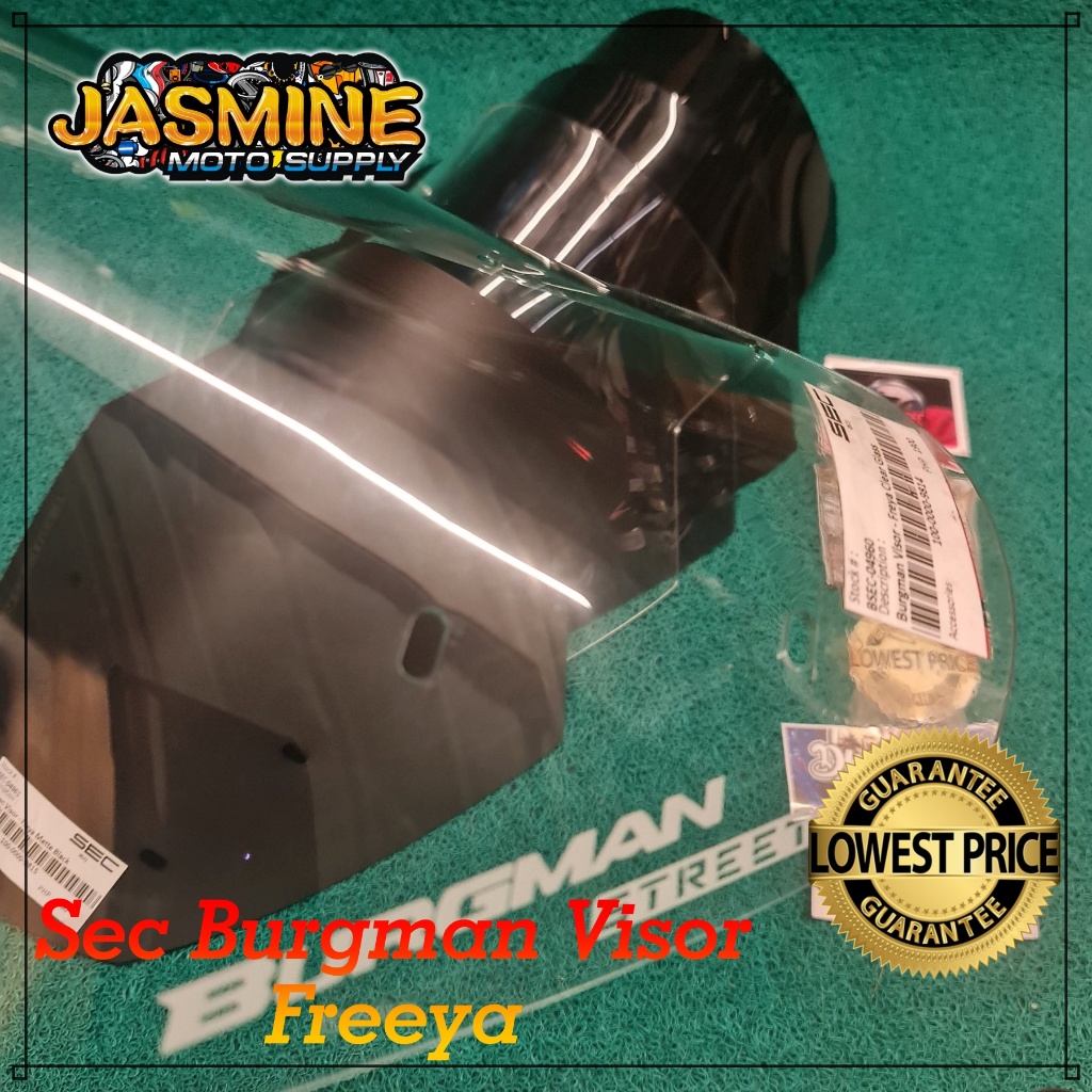 Burgman sec visor freya original sec brand (bsec-4961) | Shopee Philippines