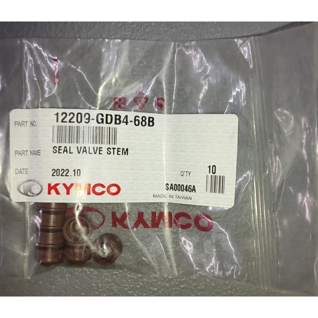 1Set Valve Seal (2pcs) for Kymco Super 8 125/150 | Super Z 125/150 ...