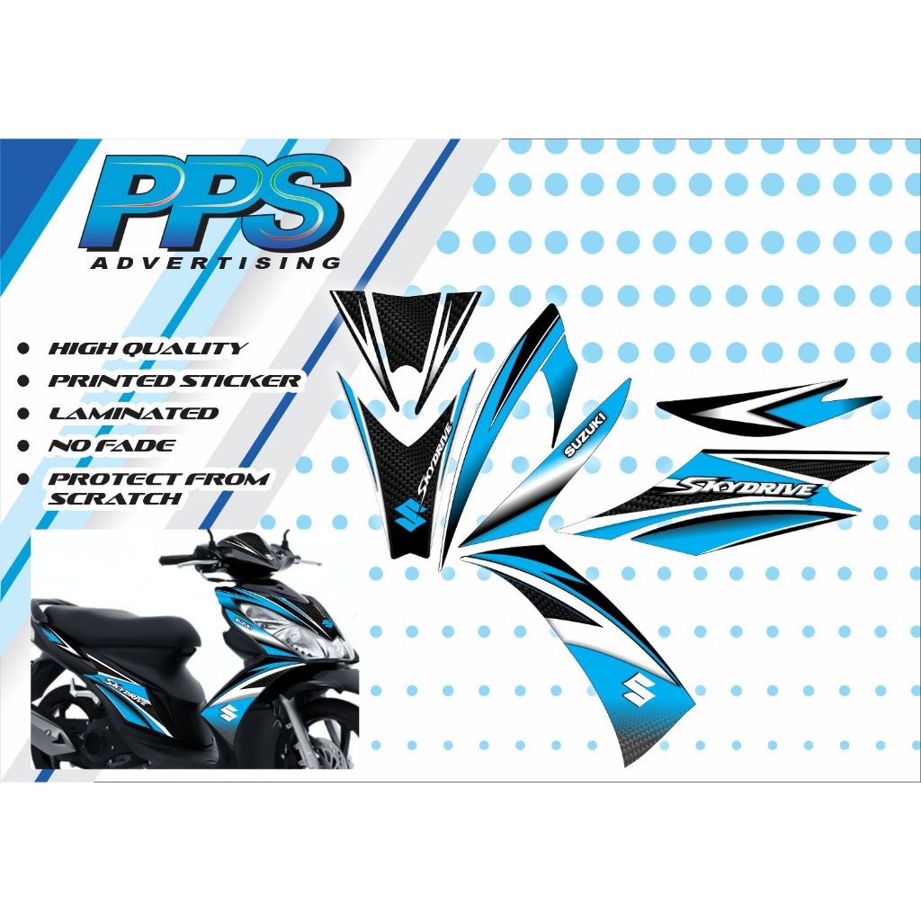 Skydrive 125 Sticker Decals | Shopee Philippines