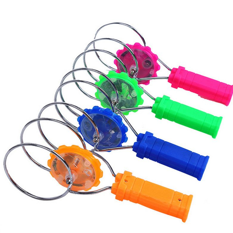 NIKKY NEW COD! LED Light Magnetic Gyro Wheel Hand Spinner Magic ...