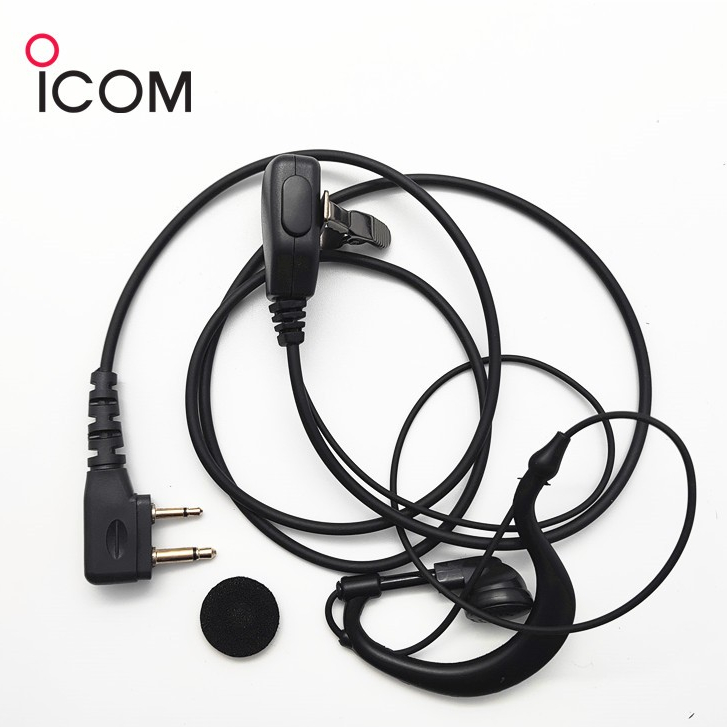 Original 2Pin Icom Earpiece Headset Suitable For Icom Two Way Radio ...