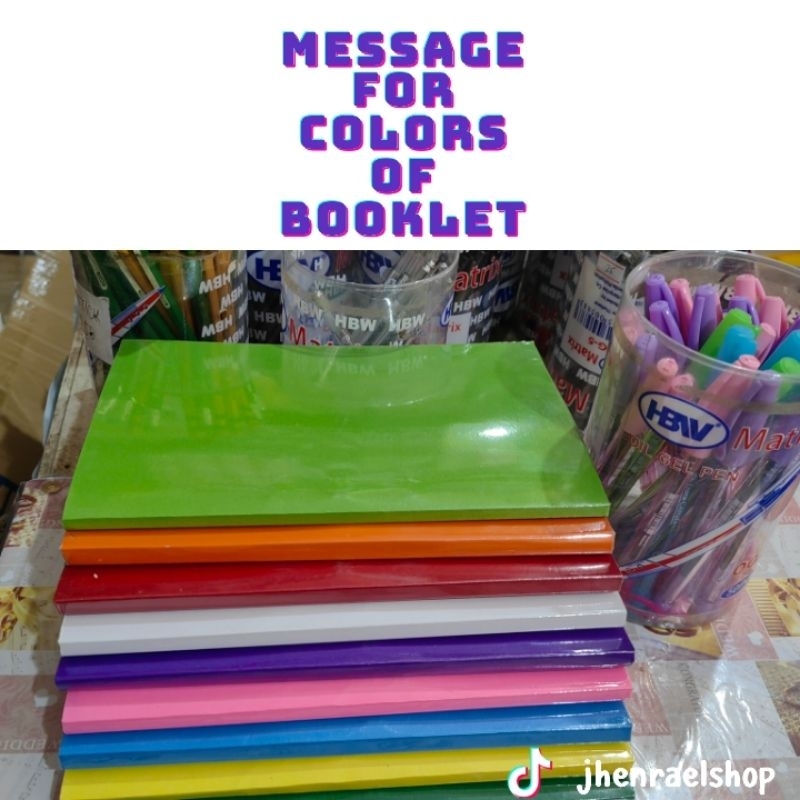 colored booklet for kinder/prep or grade 1 | Shopee Philippines
