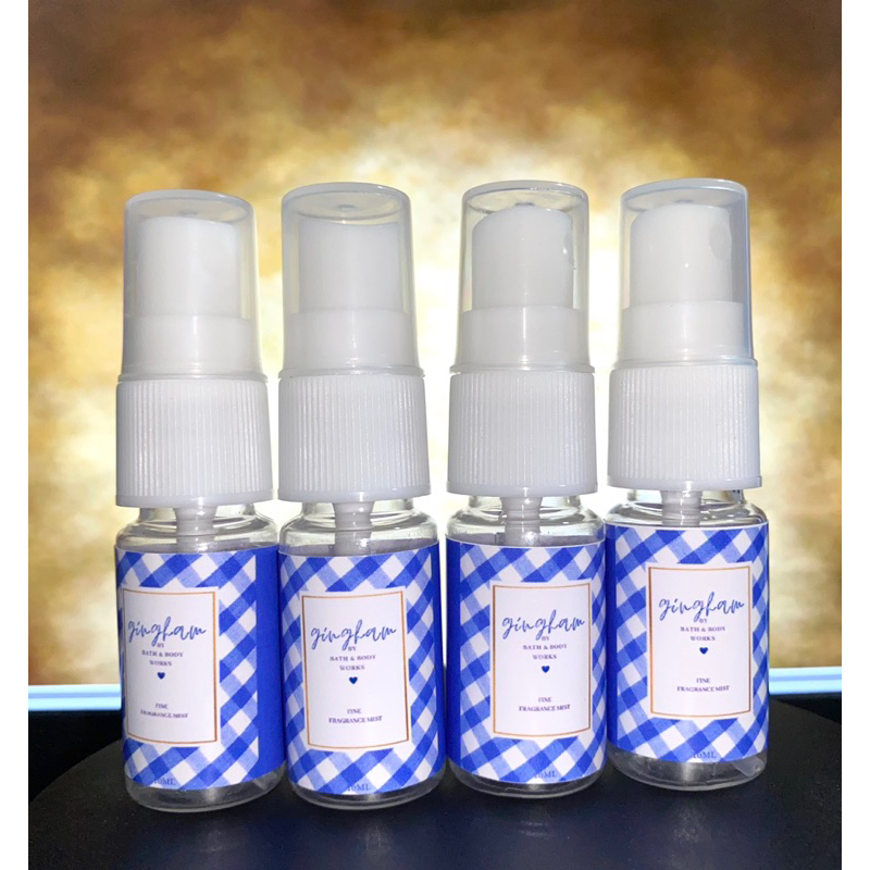 10ml plastic spray bottle with sticker (30pcs minimum order) decanting ...