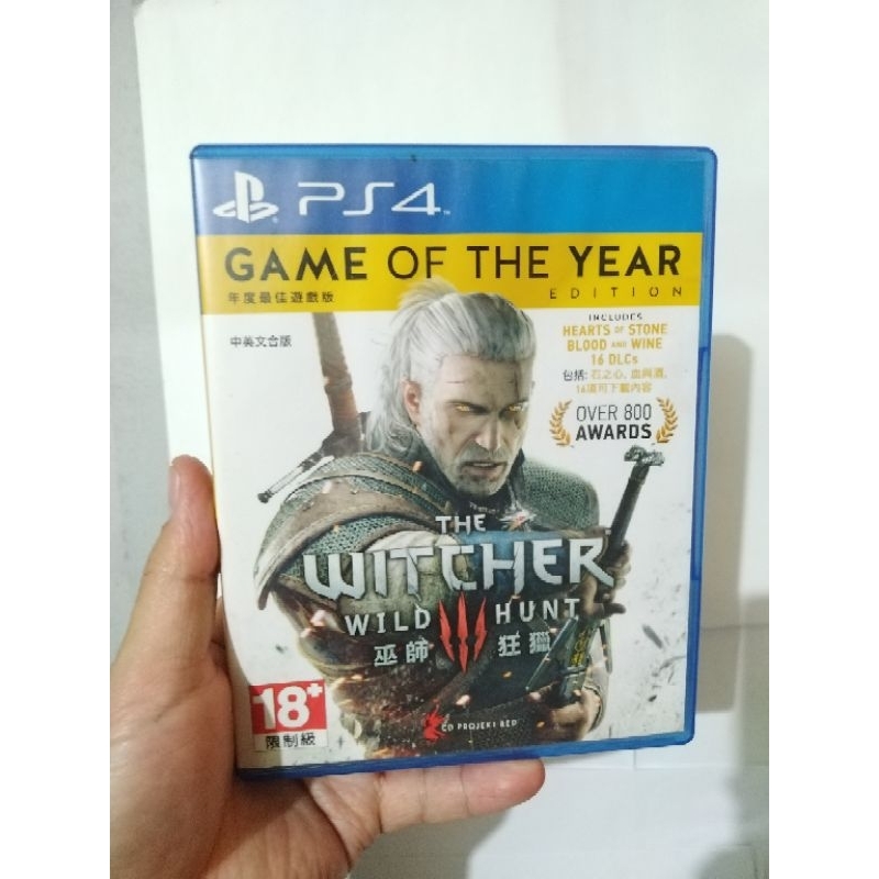 The Witcher Wild Hunt III Game Of The Year Edition with Sound Track ...