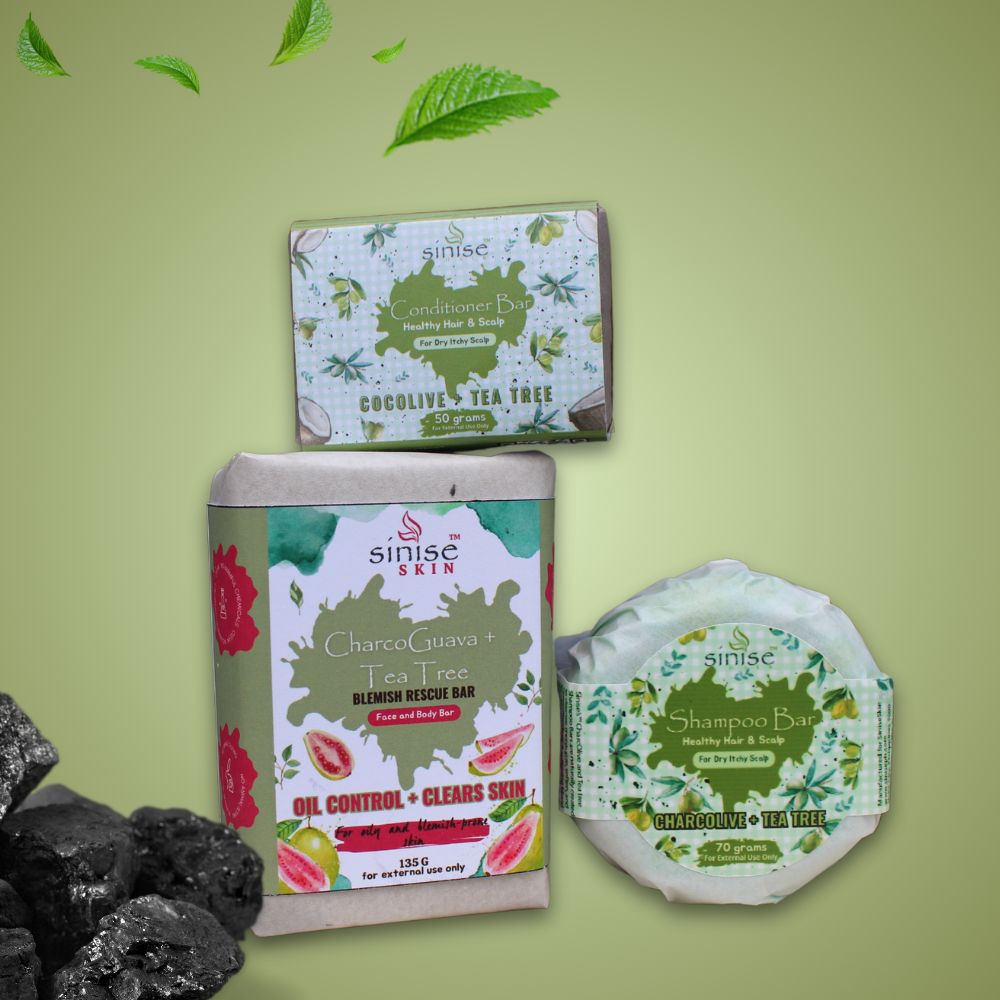 Charcoal + Tea Tree BUNDLE ( Shampoo + Conditioner + Soap ) | Shopee ...