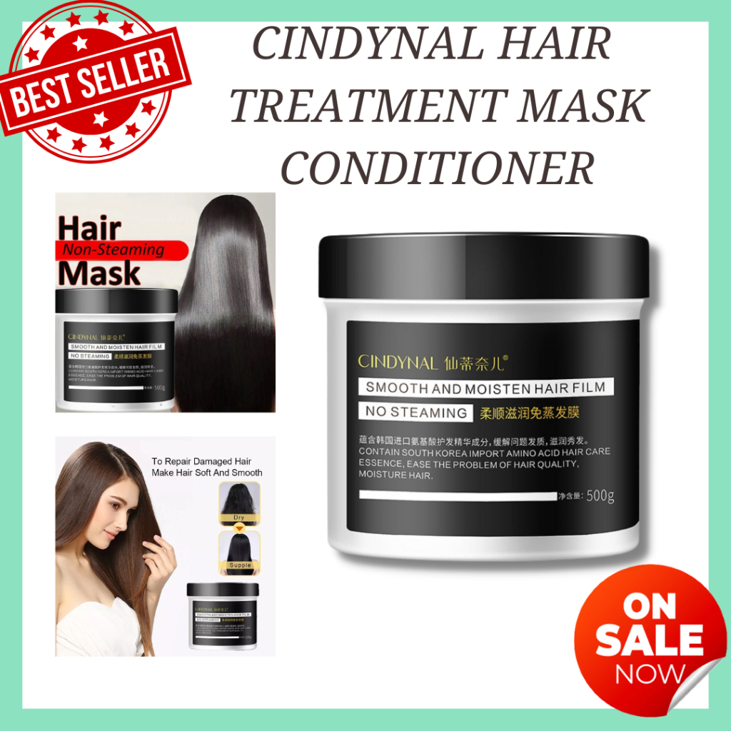 Authentic Cindynal Smooth and Moisten hair film no steaming cindynal ...