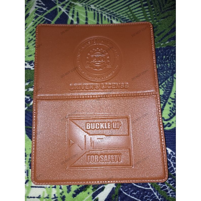 DRIVER'S LICENSE CARD HOLDER/COVER (SOFT with LOGO EMBOSSED) | Shopee ...