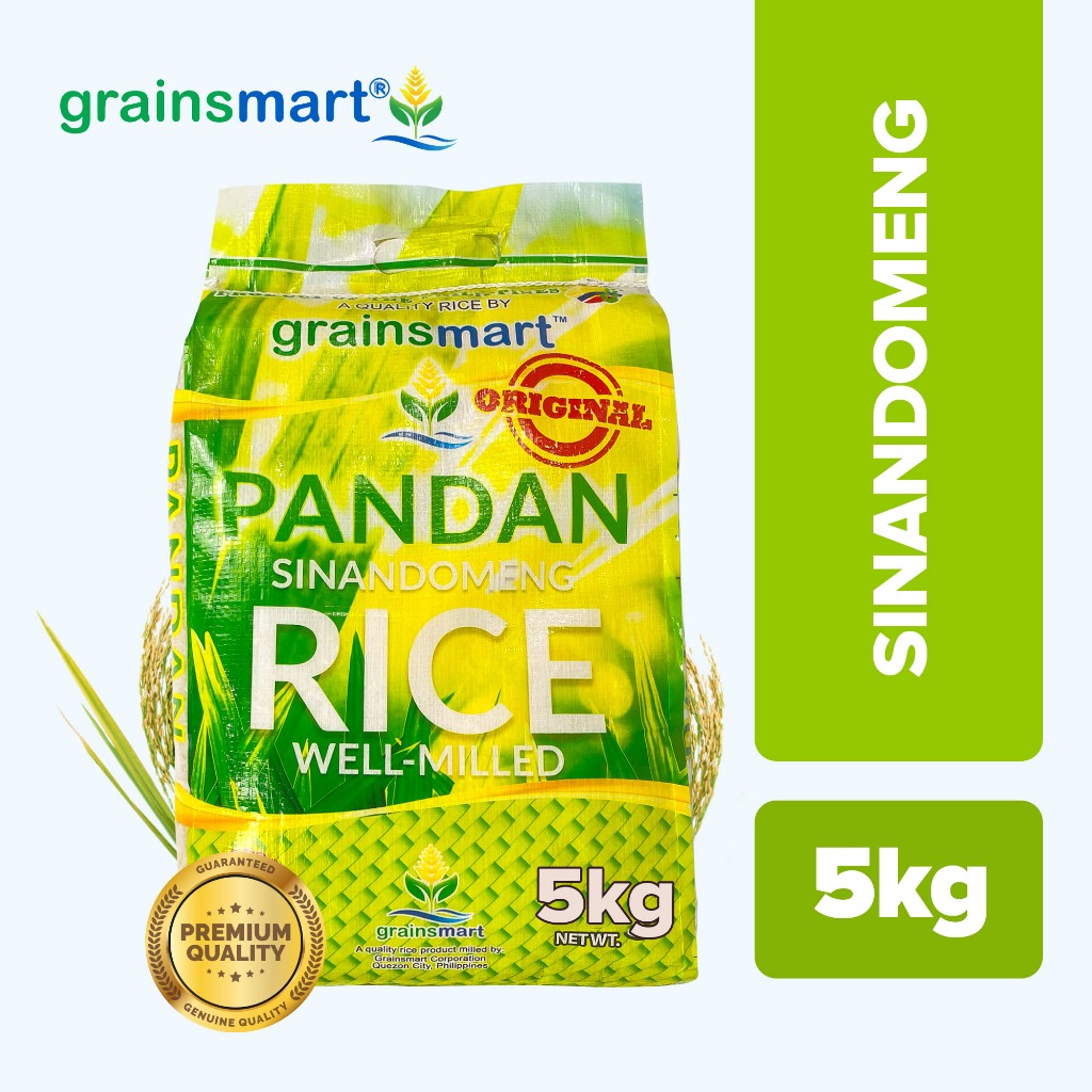 Grainsmart Rice Pandan Special Sinandomeng Rice 5KG | Shopee Philippines
