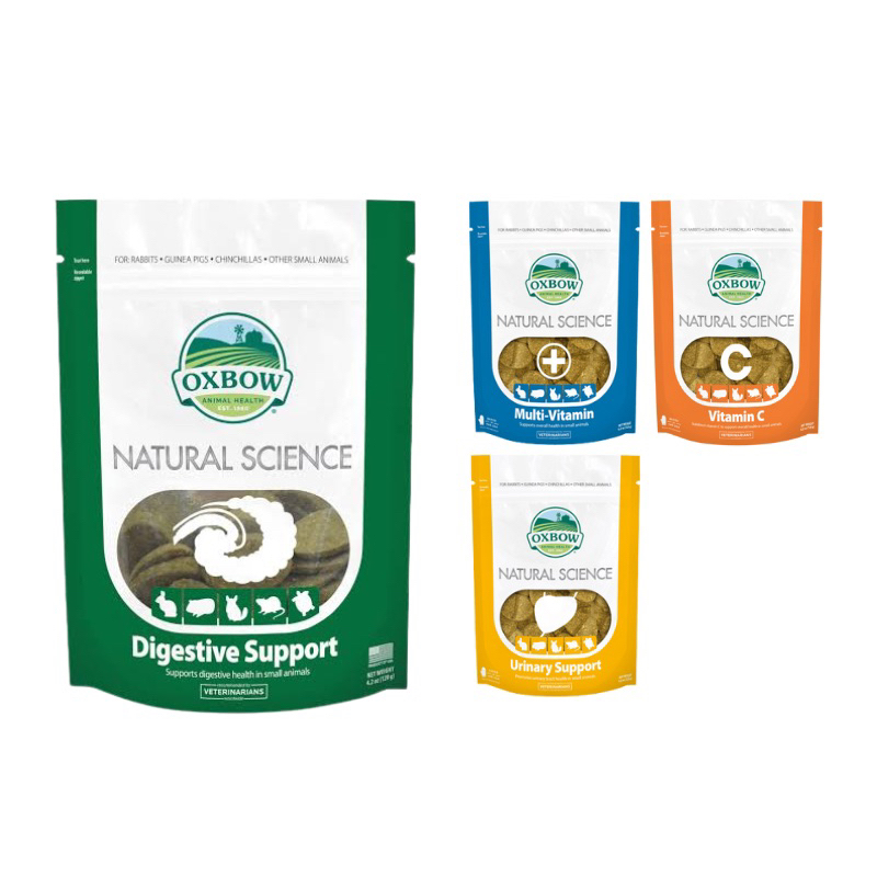 OXBOW®Natural Science Support Tablets for Rabbits, Guinea Pigs ...