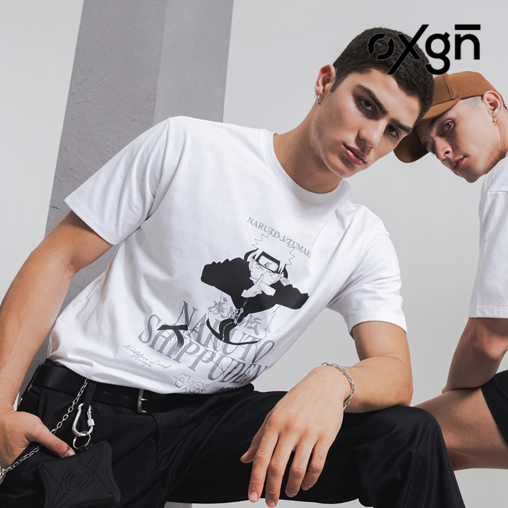 OXGN Naruto Shippuden Graphic Print T-Shirt For Men And Women (White ...