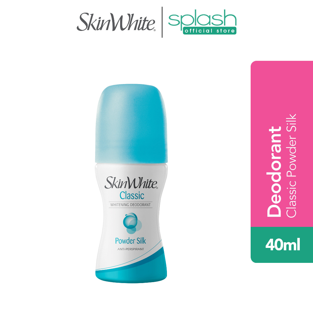 SkinWhite Deodorant Underarm Whitening Powder Silk Antiperspirant Roll ...