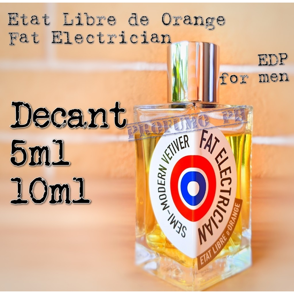 Fat Electrician by ELDO (DECANT 5ml / 10ml) | Shopee Philippines