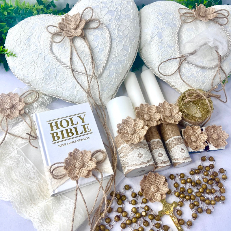 Namari Personalized Wedding Essentials Set (Rustic) | Shopee Philippines
