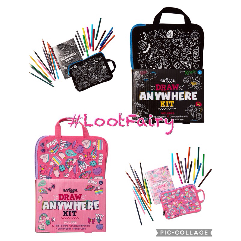 Smiggle Draw Anywhere Kit | Shopee Philippines