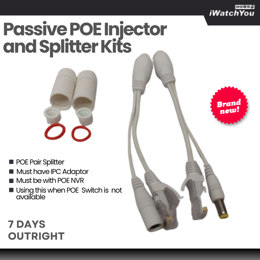 Passive POE Injector and Splitter Kits | Shopee Philippines